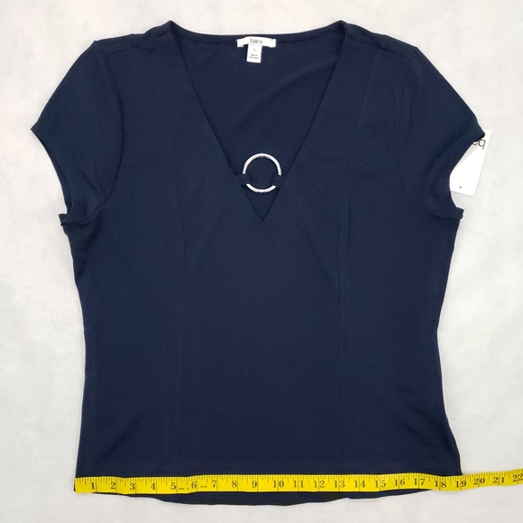 Bar III | Tops | Bar Iii Size Large Tank Blue | Poshmark